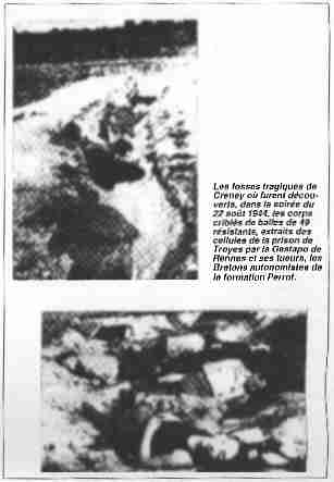 Bezen Perrot : le massacre de Troyes - Août 1944